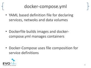 Evotalks Docker Presentation | PPT