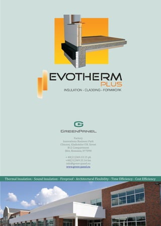 THERMAL INSULATION - Evotherm Plus (Brochure, English) | PDF