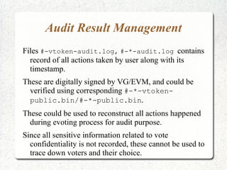 e-Voting Application using Barcode Vtoken | ODP | Computer Software and Applications | Computing