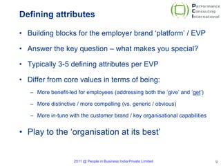 Employer Branding & EVP- NHRDN presentation | PDF
