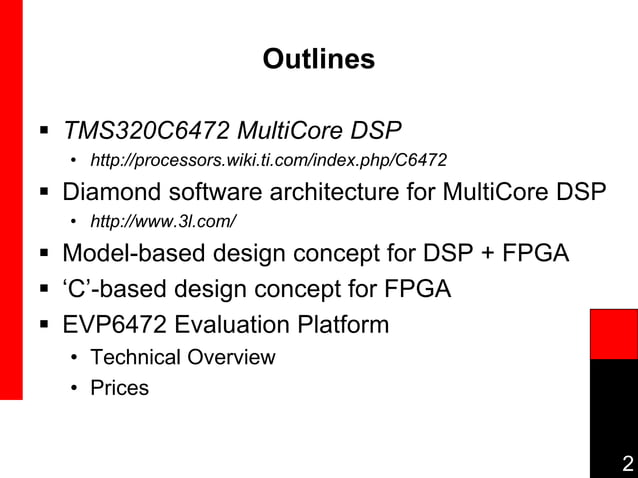 Fixed-point Multi-Core DSP Application Examples | PPT