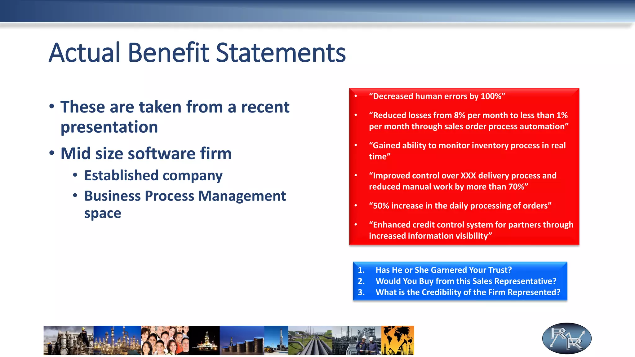 Economic Value Proposition Matrix | PPT