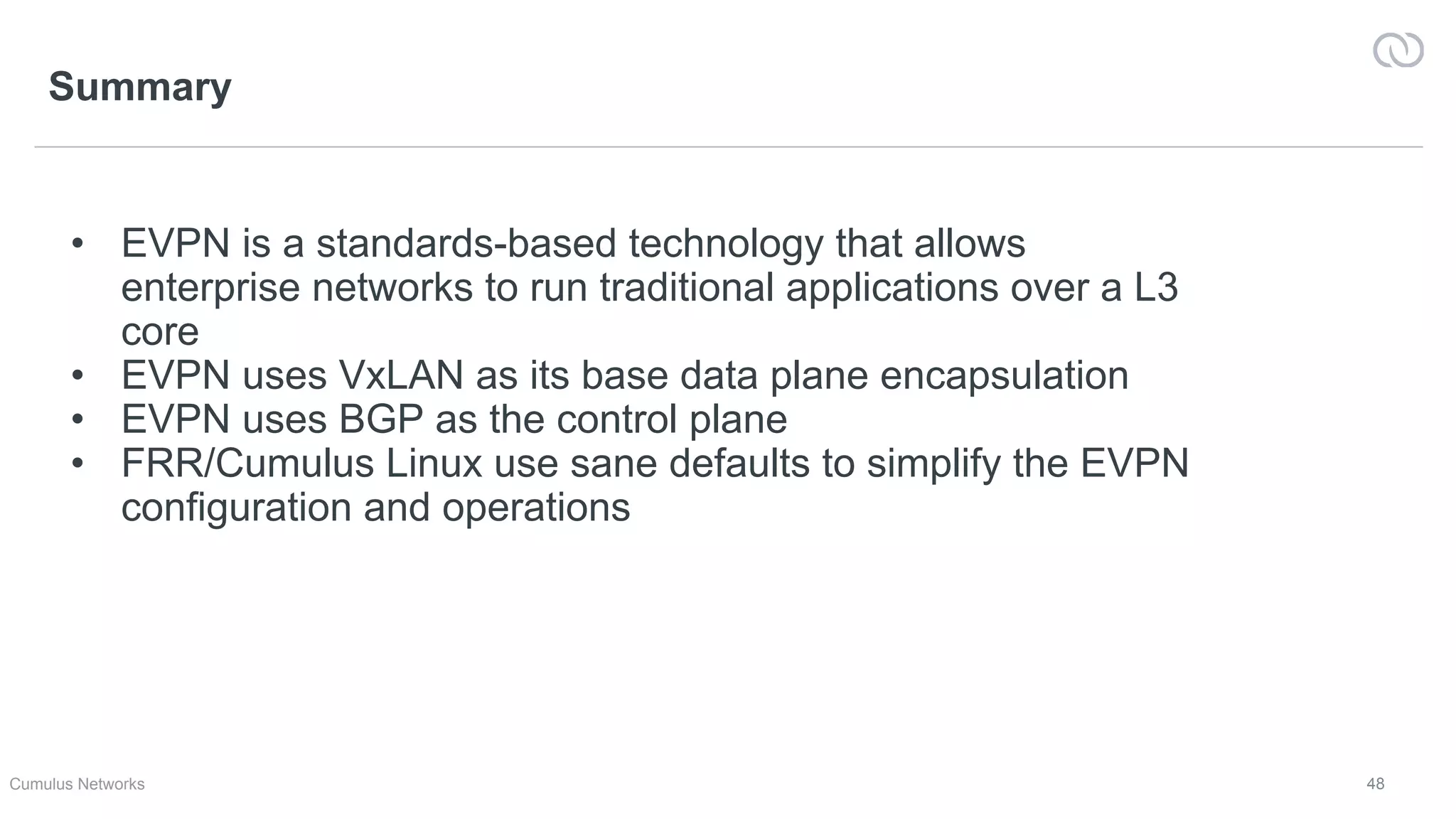 Demystifying EVPN in the data center: Part 1 in 2 episode series | PDF