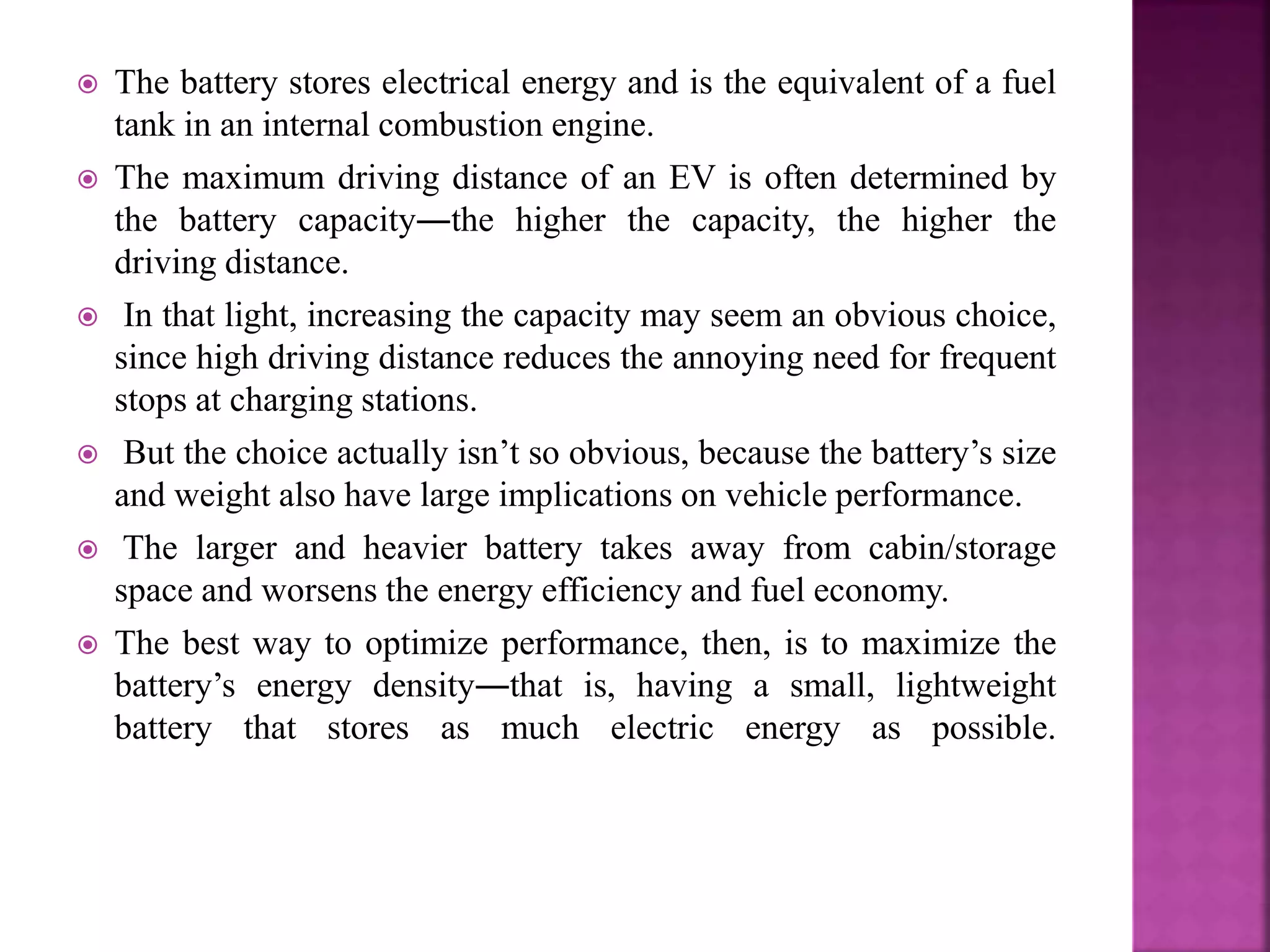 Parts of an Ev | PPTX