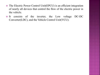Parts of an Ev | PPTX