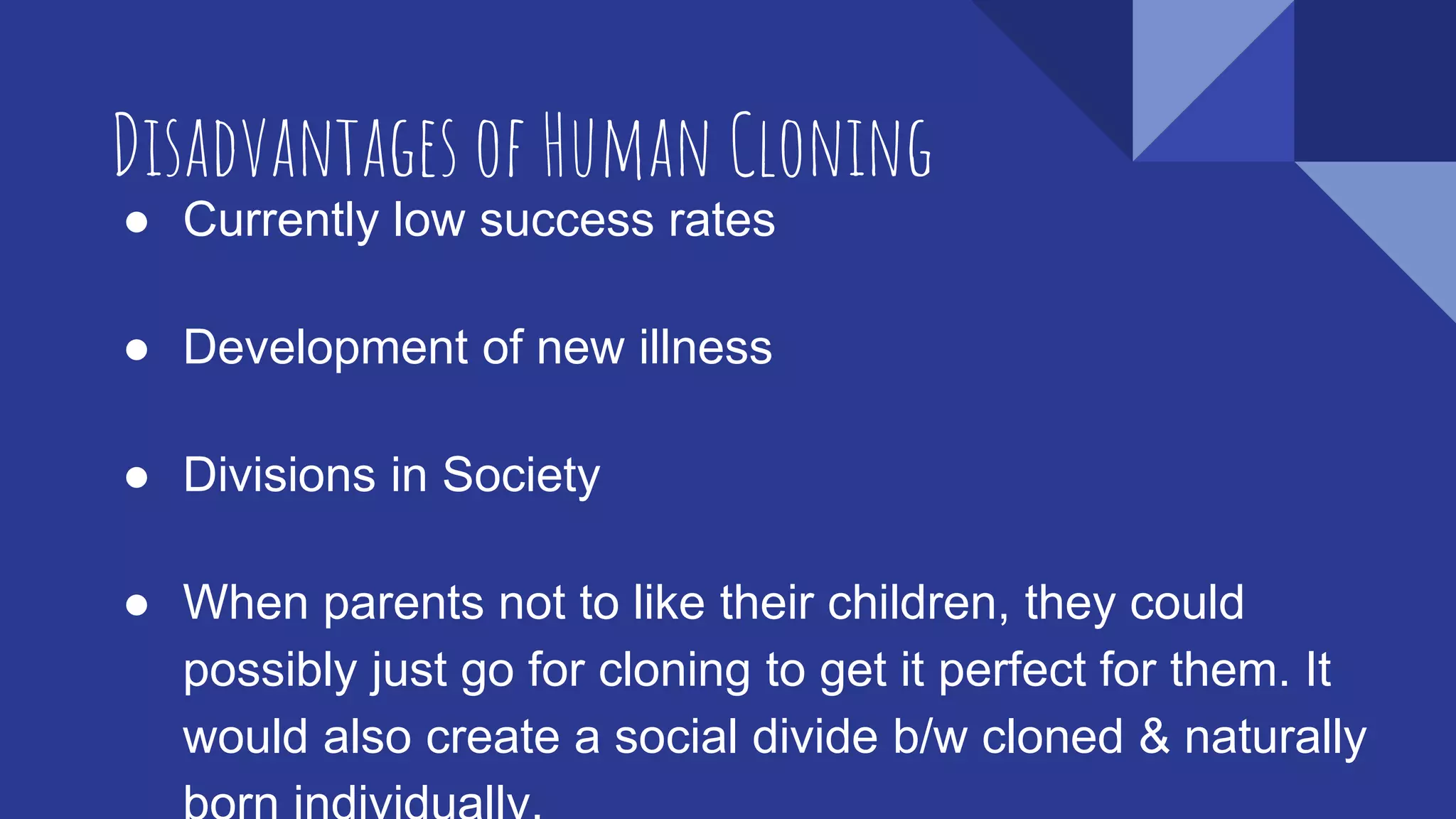 Human Cloning, ethical? | PPTX
