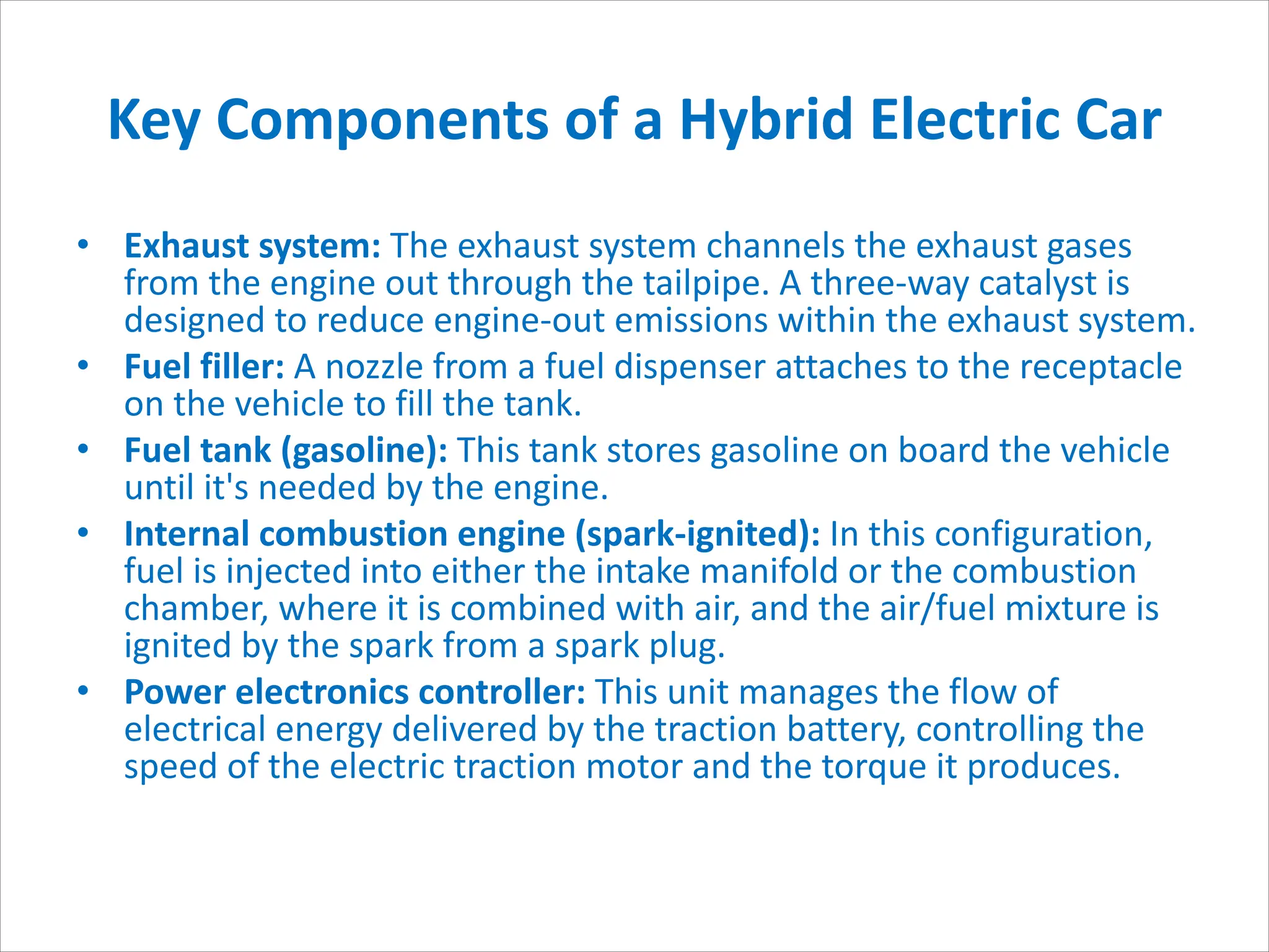 Vehicle Presentation on EV and Hybrid technology | PDF