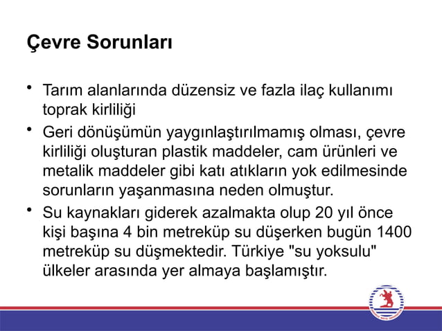 ÇEVRE- ile ilgili bir power point sunumu | PPTX