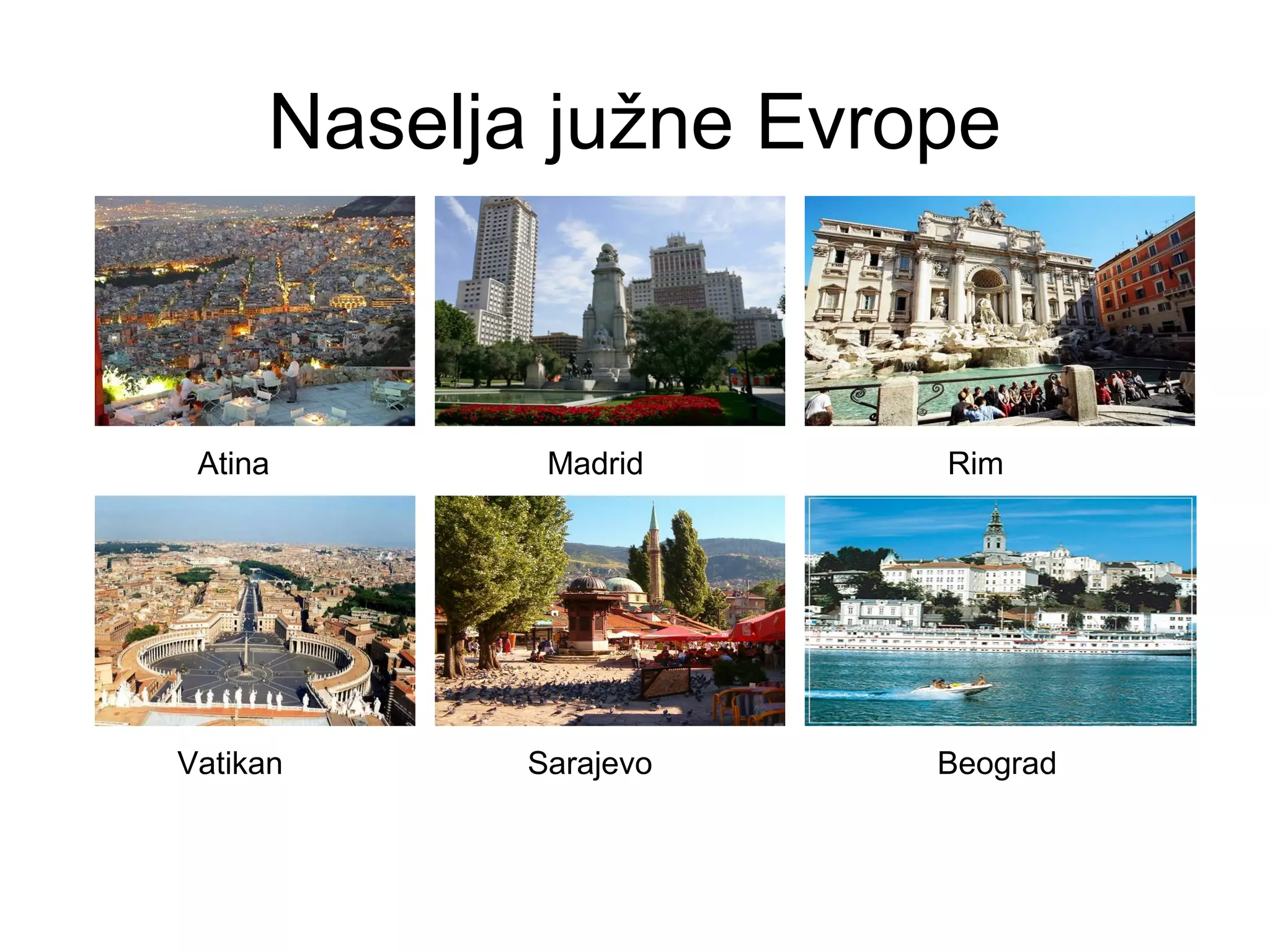 Južna Evropa - geografski pregled - Saša Stojanović | PPT
