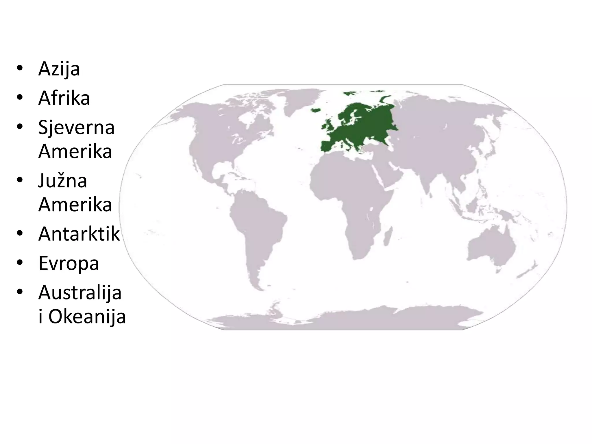 Evropa-Granice, obala i mora | PPTX