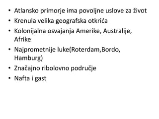 Evropa-Granice, obala i mora | PPTX