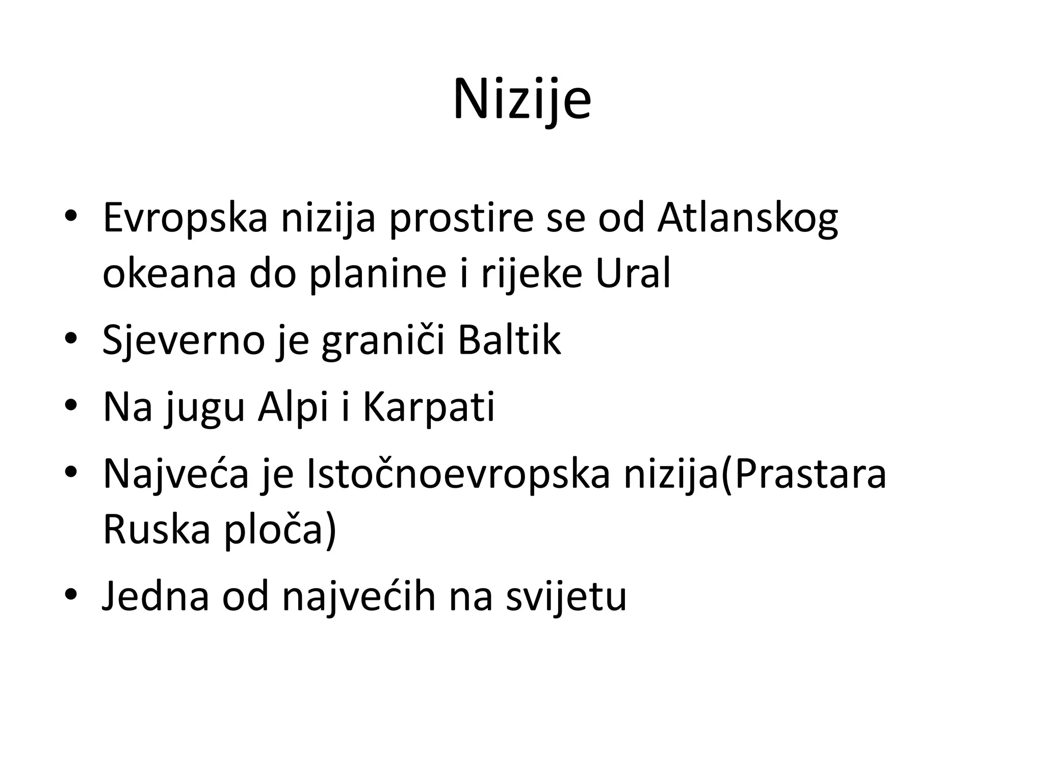 Reljef Evrope | PPTX