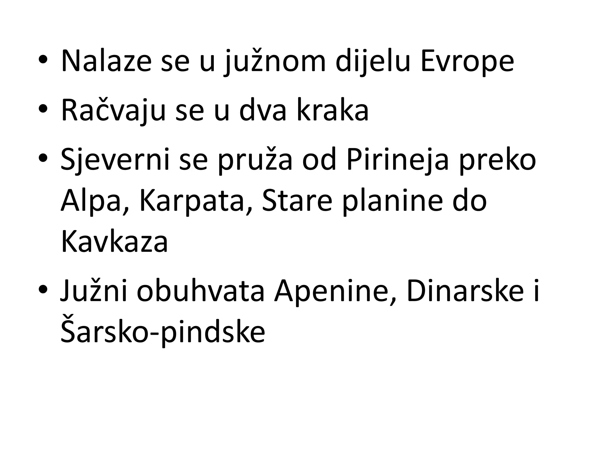 Reljef Evrope | PPTX
