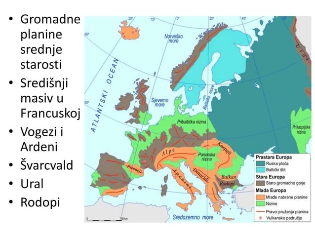 Reljef Evrope | PPTX