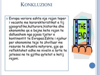 Evropa veriore | PPTX