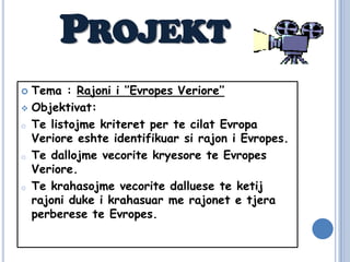 Evropa veriore | PPTX