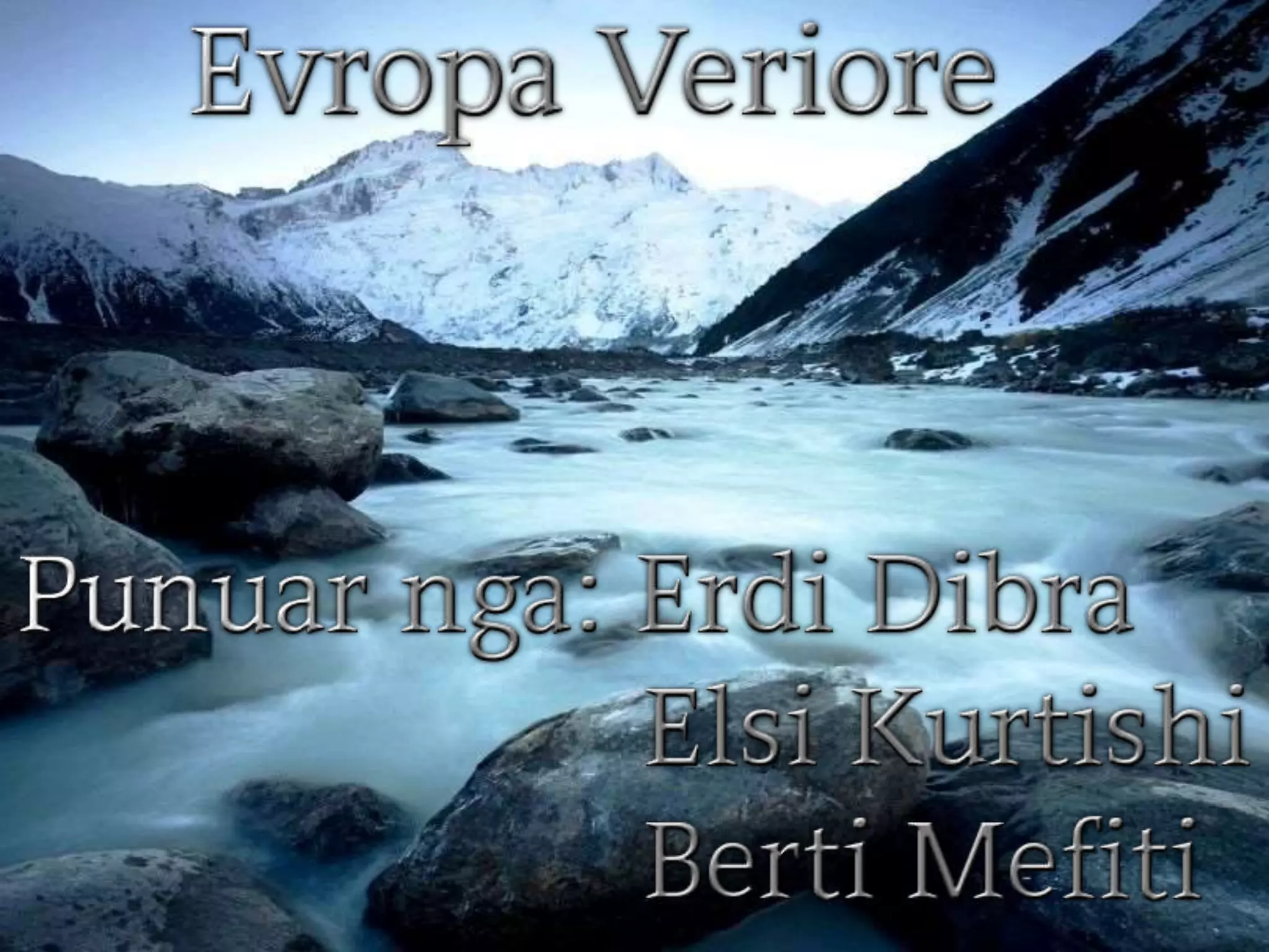 Gjeografi - Evropa Veriore | PPTX