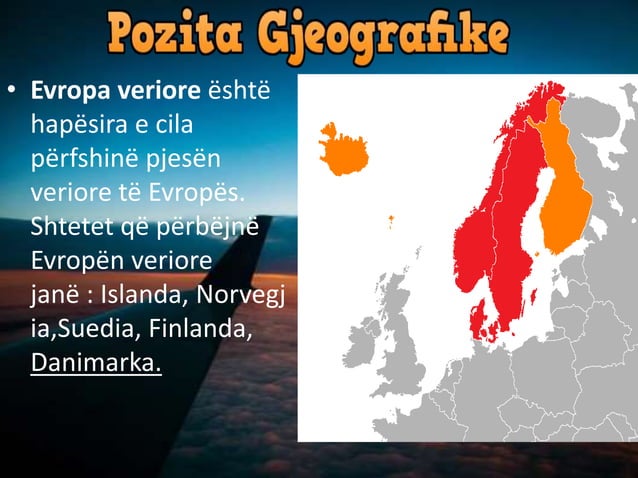 Gjeografi - Evropa Veriore | PPTX