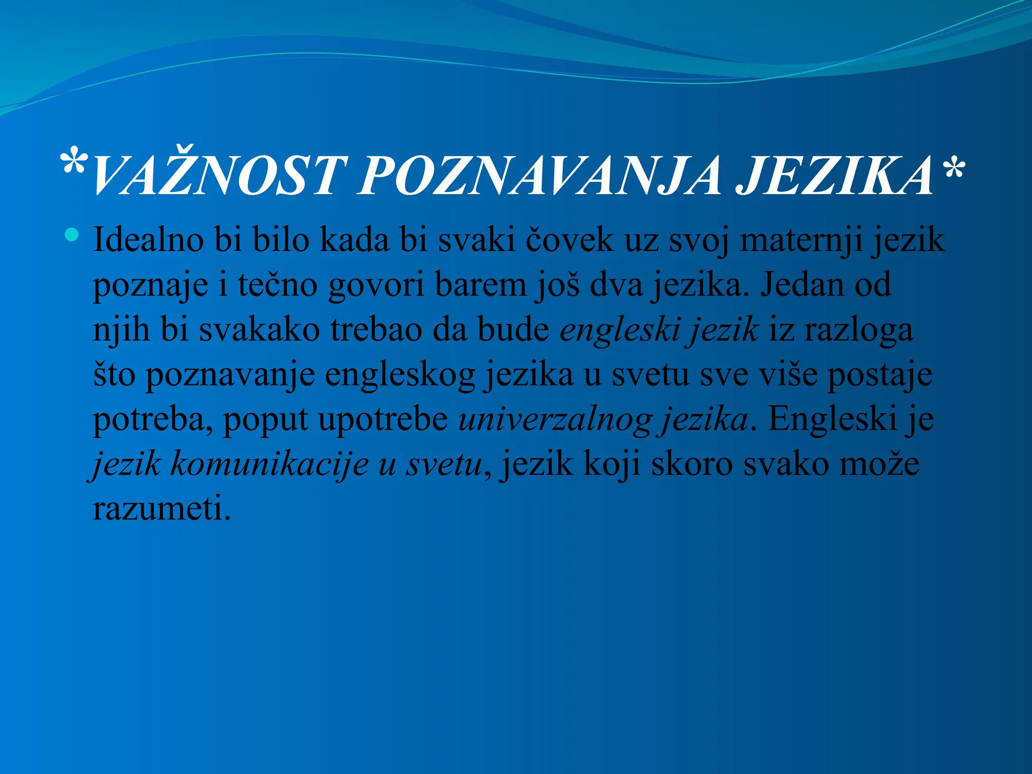 Evropski dan jezika, sve o evropskim jezicima.pptx