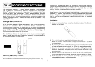 EVR SM103 Manual | PDF