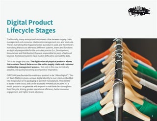 Evrythng digital-product-lifecycle | PDF