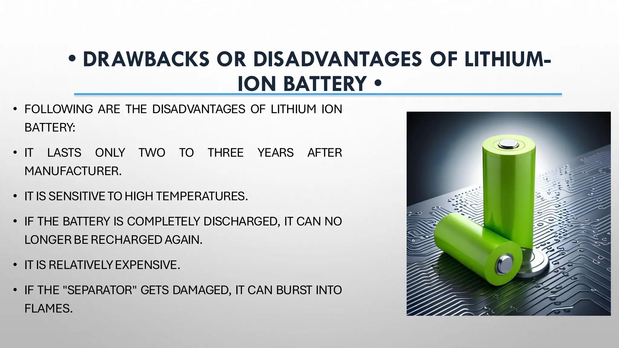 What is the Lithium Ion Battery ? Ppt | PDF