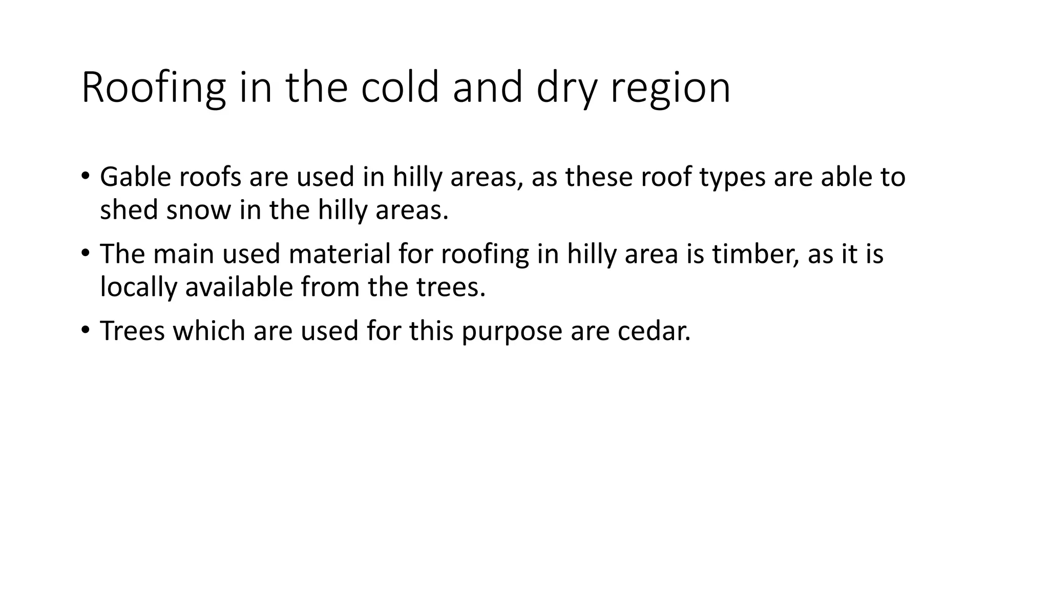 cold climate architecture | PPTX