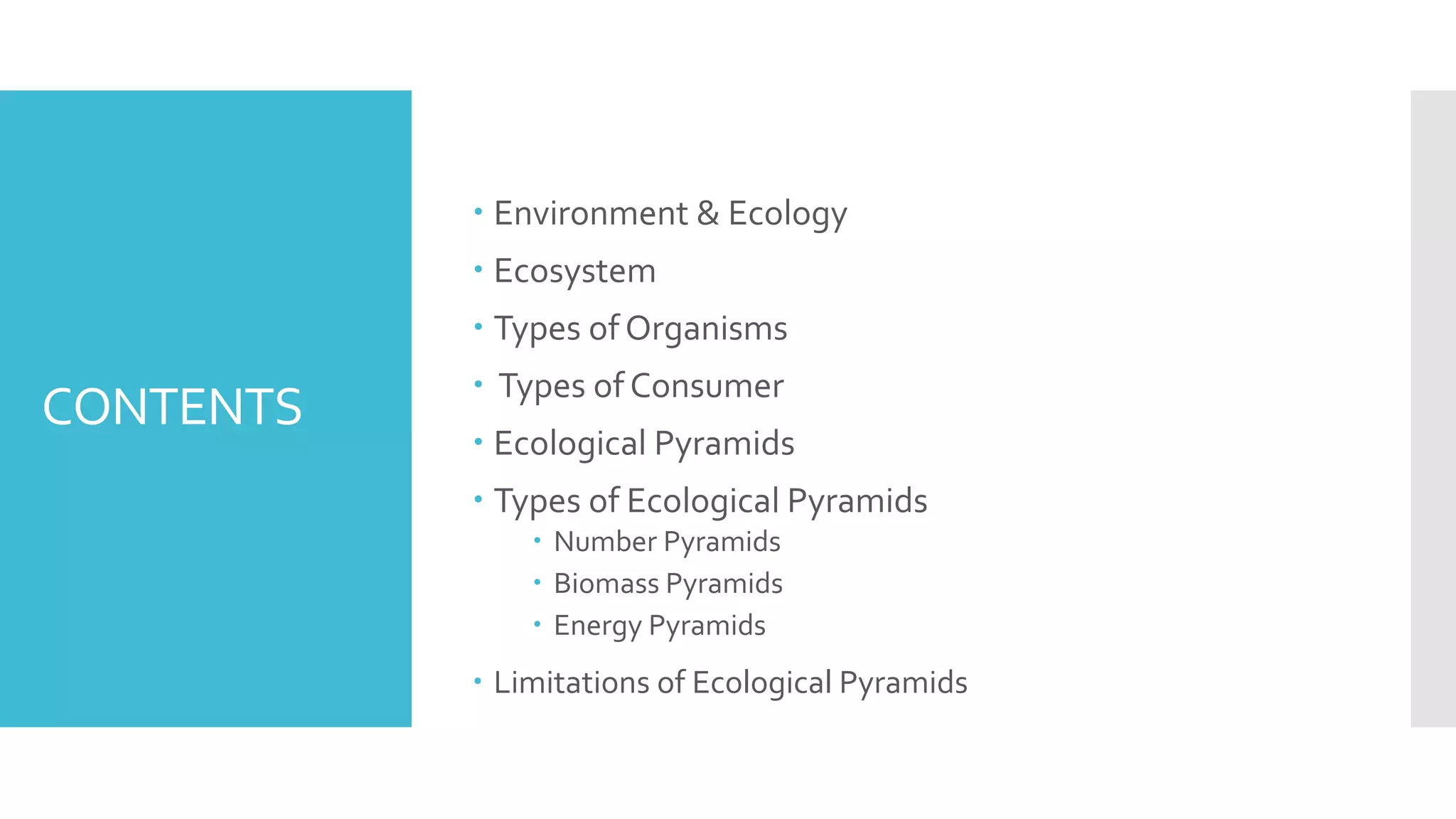 Ecological pyramids | PPT