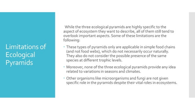 Ecological pyramids | PPT
