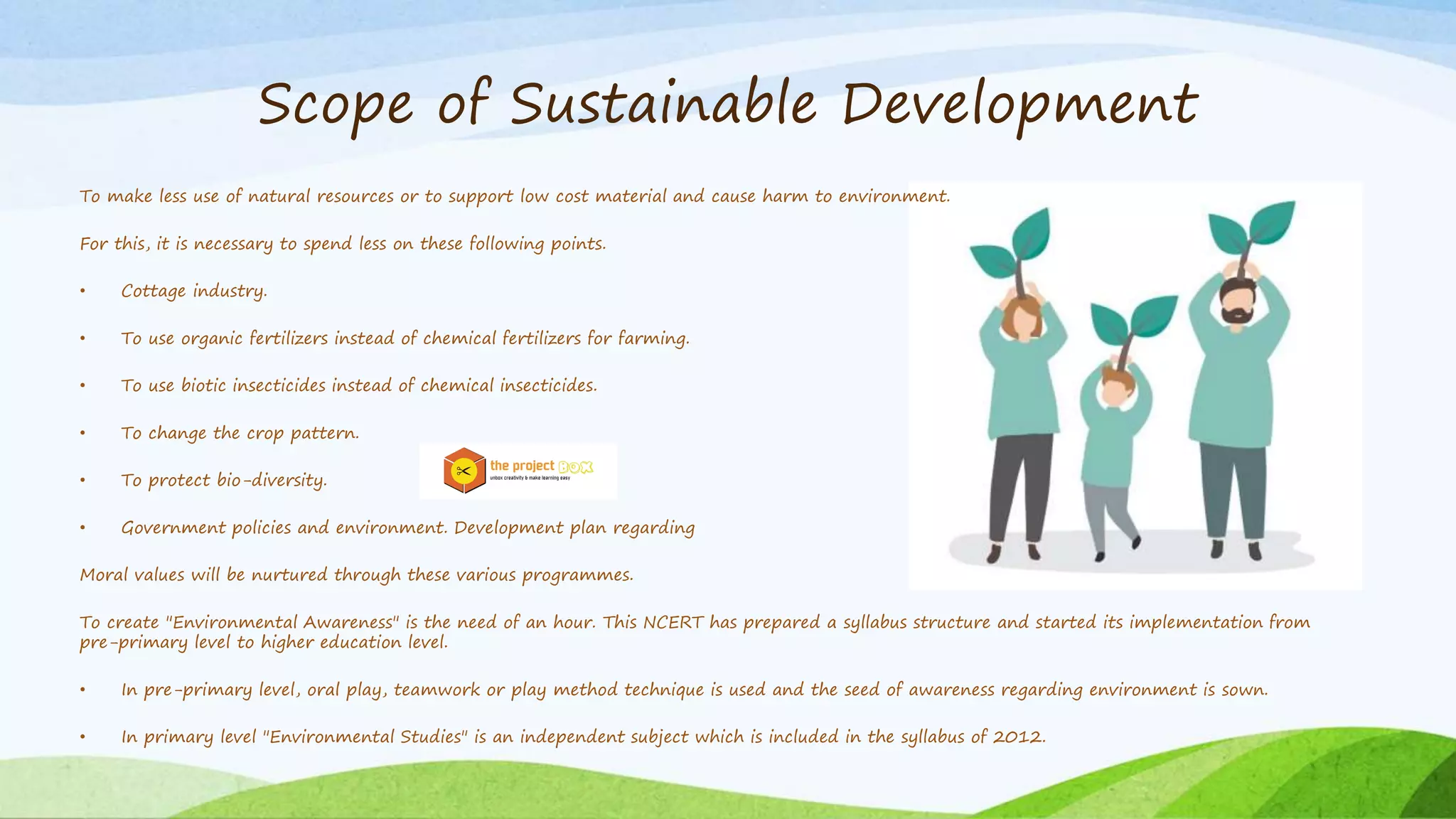 Sustainable development in environment studies | PPTX