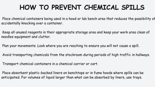 Information About Chemical Spills . | PPT