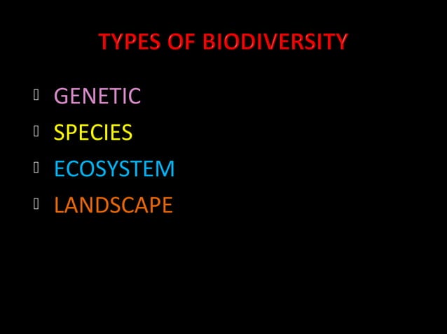 Biodiversity | PPS | Geography | Science
