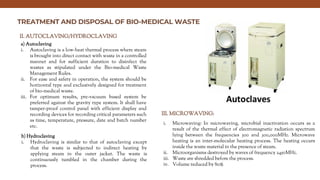 EVS - BIOMEDICAL WASTE MANAGEMENT - UNIT 5 | PPT