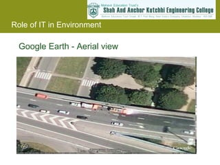 Role of IT in environment | PPT