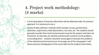 Evs project writing guideline | PDF