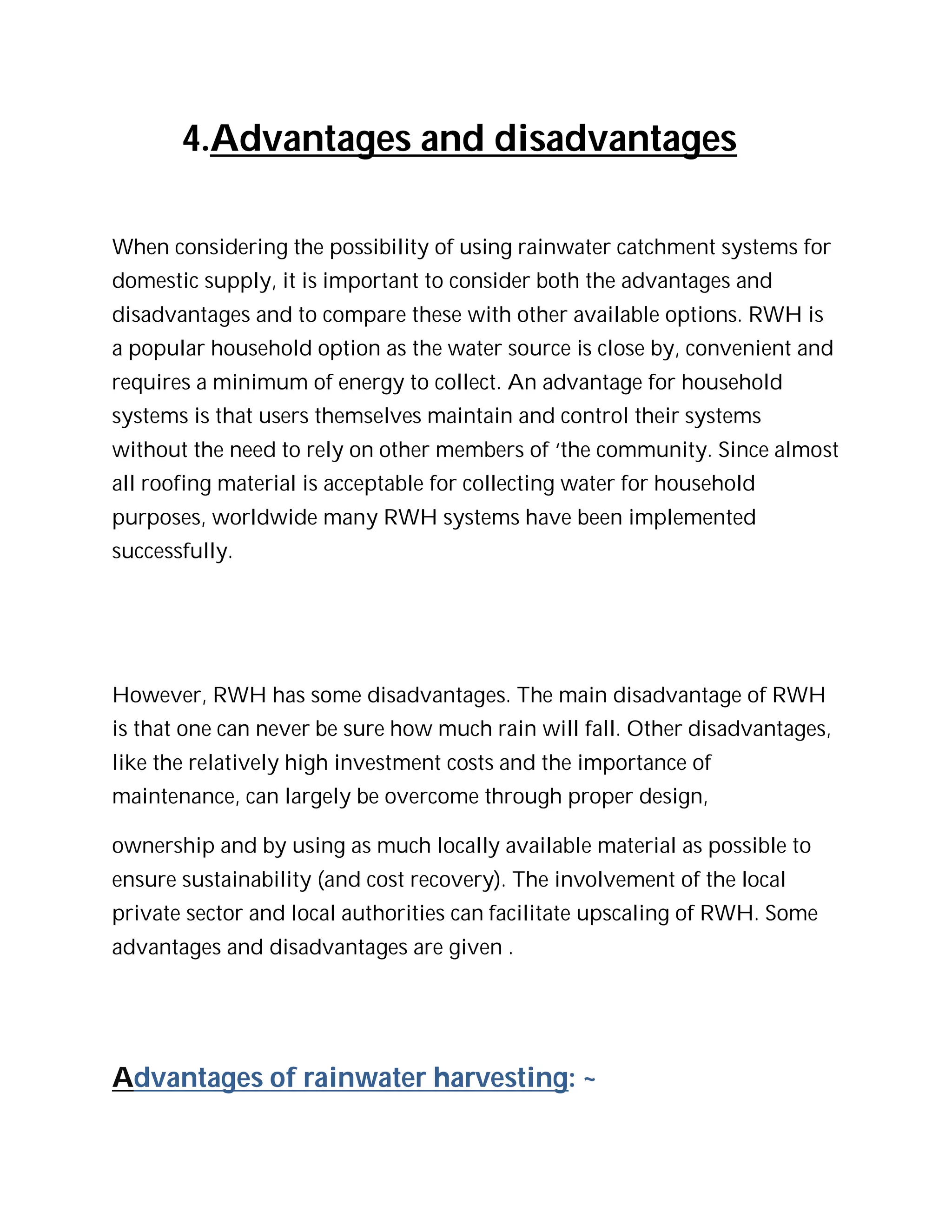 Evs rainwater harvesting calcutta university | PDF