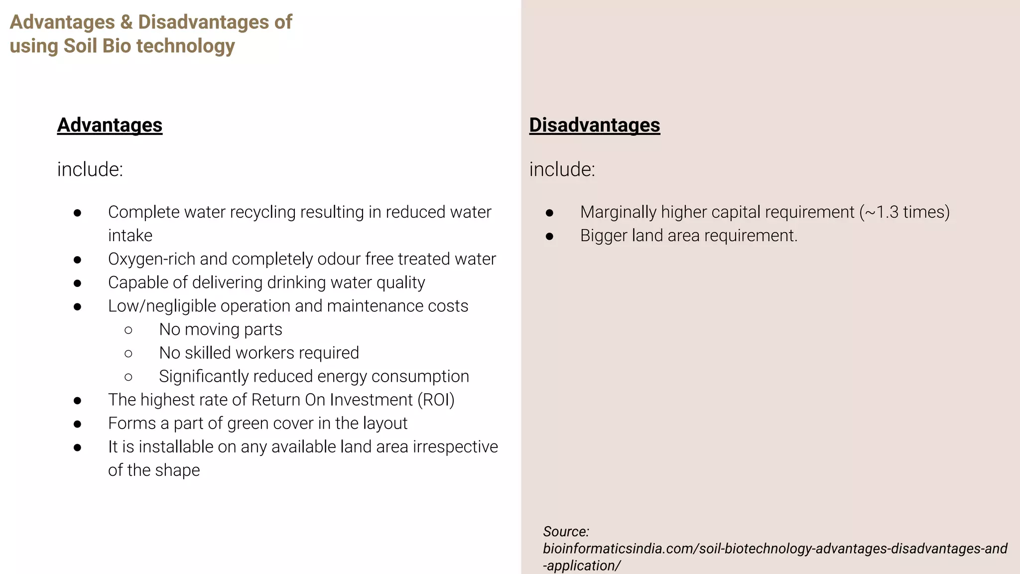 Soil Bio-technology | Architectural Environment Sciences | PPT