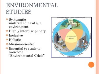Introduction to Environmental Studies | PPT