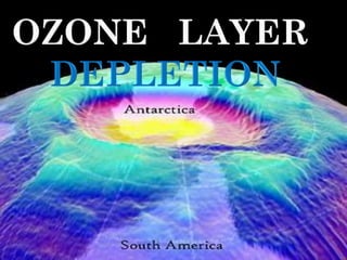 Climate change, global warming, greenhouse gases, ozone layer depletion ...