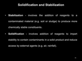 Biorestoration of contaminated land | PPTX