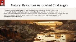 Waste and disaster managementIt contain mainly the preservation and all ...