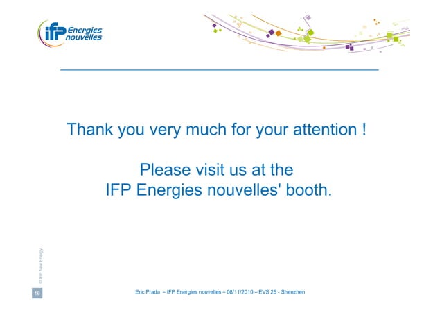 UCAP - EVS25 Oral Presentation | PPT