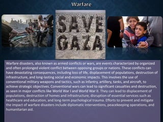 Environmental awareness and types of disasters | PPT