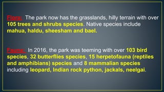 Biodiversity parks of Delhi | PPTX