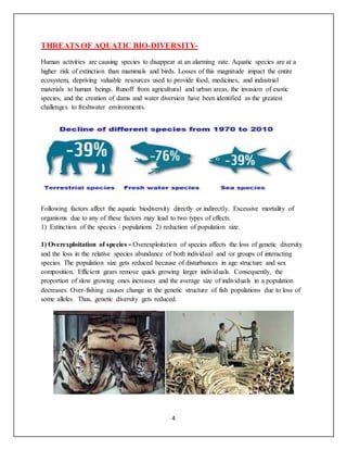 THREATS AND CONSERVATION OF TERESTIAL AND AQUATIC BIODIVERSITY | DOCX