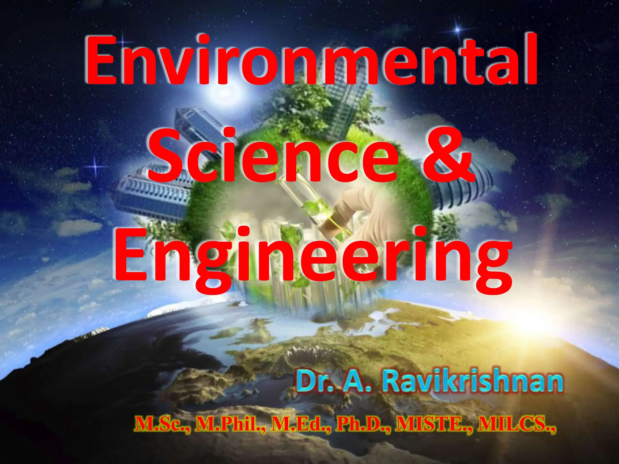 ENVIRONMENT SCIENCE AND STUDY OF BIODIVERSITY | PPTX