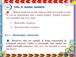 environmental science - natural resources | PPT