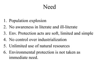 ENVIRONMENTAL STUDIES | PPT