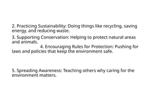 Works related to environmental awareness(EVS) PPT by Simanchala Sarab.pptx
