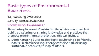 Works related to environmental awareness(EVS) PPT by Simanchala Sarab.pptx